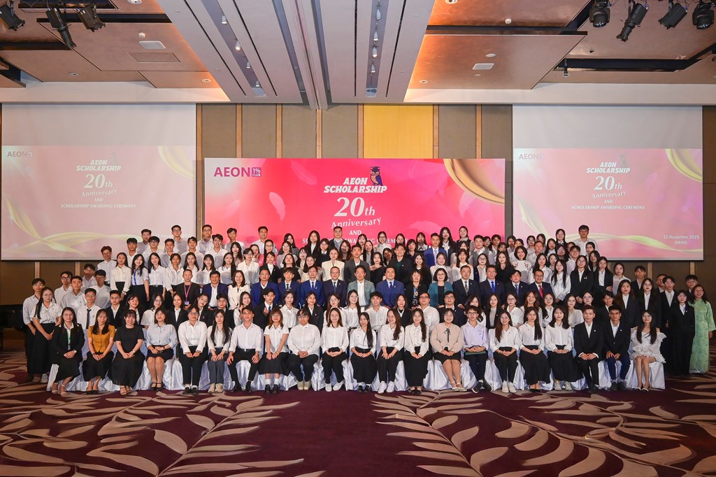 AEON 1% Club Foundation celebrates the 20th anniversary of the AEON ...